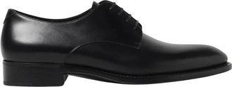 Saint Laurent Leder Oxford Brogue Schuhe - - Shoes - Herren - Schwarzk - 43 EU