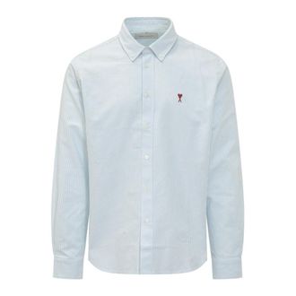 Ami Homme, Chemises, Bleu, Taille: L Classic LS Shirt