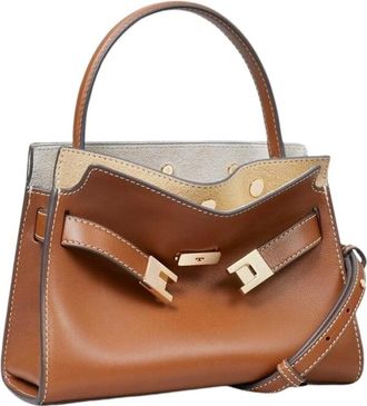 Tory Burch Femme, Sacs, Brun, Taille: ONE Size Lee Radziwill Petite Double Bag