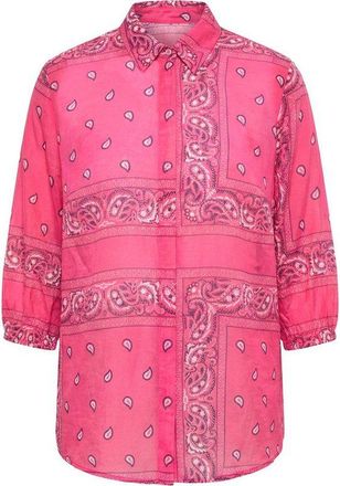 Angel Of Style Longbluse Bluse A-Linie Paisley-Muster 3/4-&Auml;rmel