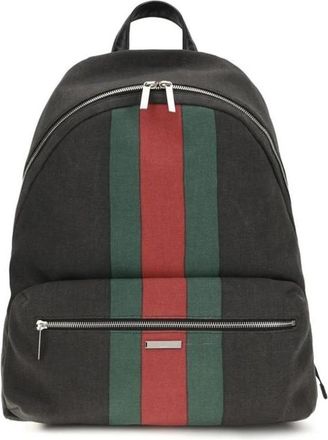 Gucci Positano Gro&szlig;er Rucksack - - Bags - Herren - Schwarzk - ONE SIZE