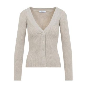 Max Mara Damen, Strickwaren, Beige, SGr&ouml;&szlig;e