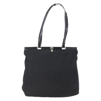 Prada Sac bandouli&egrave;re vintage en nylon Pre-owned - Femme - Pre-owned - Noir - Taille: ONE Size