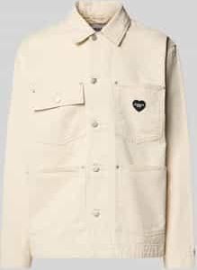 Carhartt Work in Progress Jeansjacke mit aufgesetzten Taschen Modell DREWE CHORE