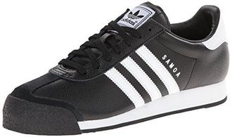 adidas Originals Chaussures de course Samoa pour homme, noir/blanc, 45 1/3 EU