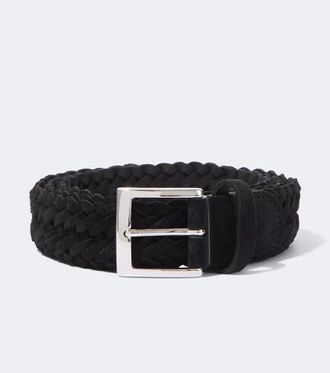 Kiton G&uuml;rtel aus Veloursleder