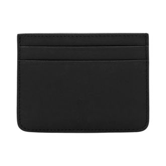 Ami Kartenetui aus Glattleder - - Accessories - Herren - Schwarzk - ONE SIZE