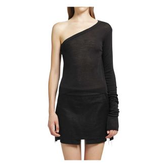 Rick Owens Femme, Tops, Noir, Taille: 38 FR Ziggy T