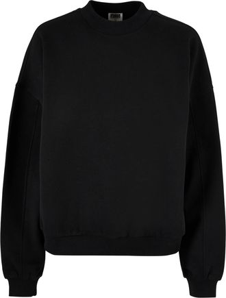 Urban Classics Pullover Rundhalsausschnitt f&uuml;r Damen (Schwarz)