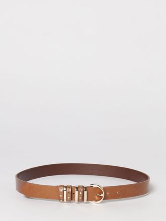 Pinko Ceinture en cuir &agrave; mini clous