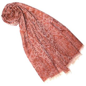 Lorenzo Cana Lorenzo Cana - Pashmina - Imprimé cachemire - Femme - Rouge - Taille unique