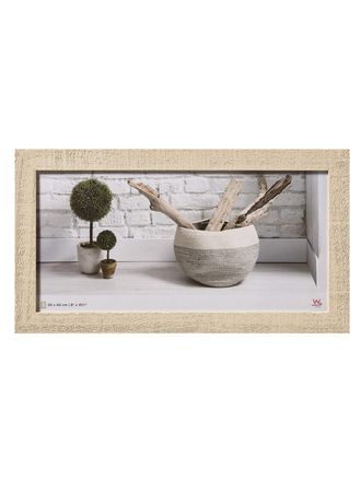 Walther Design Walther design HO240W Home Holzrahmen, 20x40 cm, cremewei&szlig;