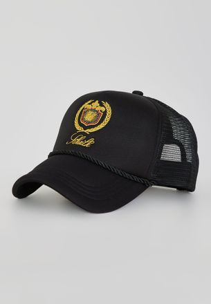 Siksilk Herren Schwarze Trucker Cap OS