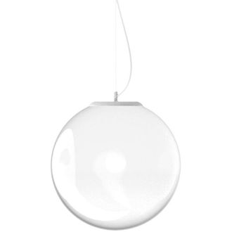 Ideal Lux Ideal Lux MAPA CLEAR Plafonnier suspendu Globe 40 cm Opale