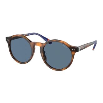 Ralph Lauren unisex, Accessoires, Brun, Taille: 53 MM Round Lunettes de soleil