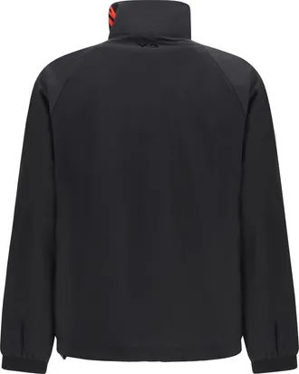Yohji Yamamoto Nylon 3-Stripes Gradient Sweatshirt - Black