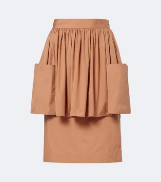 Chlo&eacute; Chlo&eacute; Jupe midi en coton