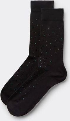 Calzedonia Gemusterte Herrensocken Schwarz