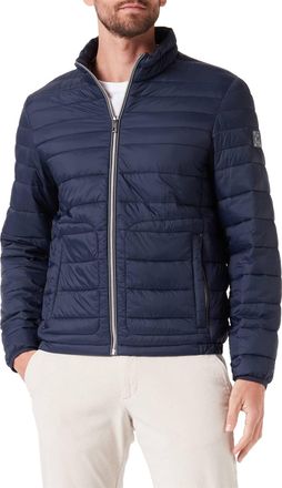 Bugatti Herren 370200-31220 Jacken, marine-390, 50 EU