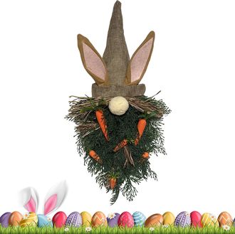 Generico Osterkranz f&uuml;r den Fr&uuml;hling, rustikale Wanddekoration, dekorativer mit f&uuml;r Haust&uuml;r - f&uuml;r Feiertage, Zuhause, Kamin, K&uuml;che, und Hochzeiten