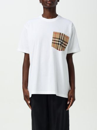 Burberry T-Shirt mit Tasche, entspannte Passform