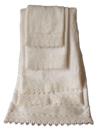 Ricami Fiorentini Baldi Ricami Fiorentini, Handt&uuml;cher, Makramee-Lilie