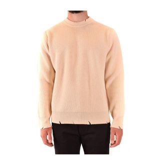 Laneus Stilvolle Sweaters f&uuml;r jeden Anlass - - Knitwear - Herren - Beige - L