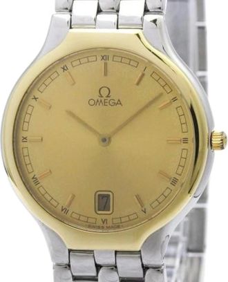 Omega Pre-owned De Ville 196.0316 Montre-bracelet - Homme - Pre-owned - Jaune - Taille: ONE Size