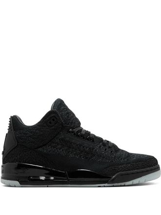 Nike Jordan Air Jordan 3 Retro Flyknit Sneakers - Schwarz