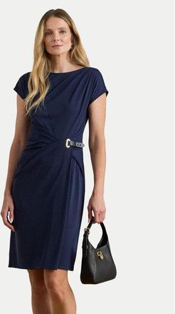 Lauren Ralph Lauren Coctailkleid 200P03763001 Dunkelblau Slim Fit