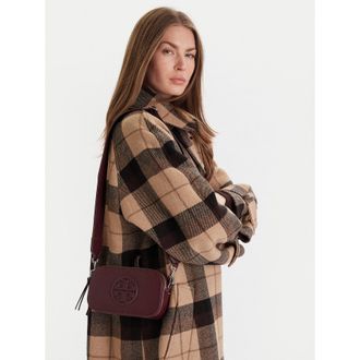 Tory Burch Handtasche Tory Burch Mini Miller 171956 Dunkelrot