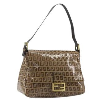 Fendi Sac bandouli&egrave;re Mamma Baguette Pre-owned - Femme - Pre-owned - Brun - Taille: ONE Size