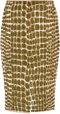 Elisabetta Franchi Jupe Midi - Vert