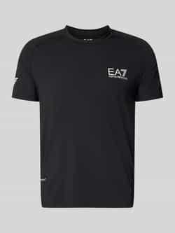 Emporio Armani T-Shirt mit Label-Print
