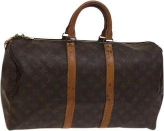 Louis Vuitton Pre-owned Toile sacs-louis-vuitton - Femme - Pre-owned - Brun - Taille: ONE Size