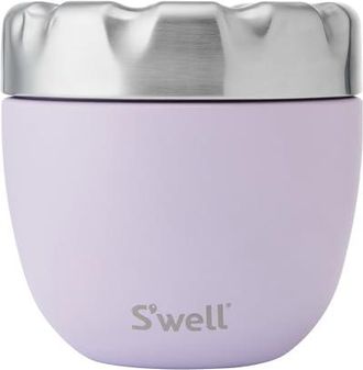 Swell Eats Thermobeh&auml;lter aus Edelstahl, 636 ml, Flieder, dreilagiger, vakuumisolierter Beh&auml;lter, h&auml;lt Lebensmittel 11 h kalt und 7 h hei&szlig;, kondensationsfre