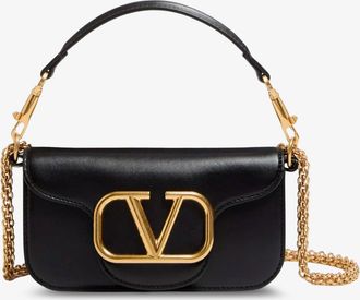Valentino Garavani Loc&ograve; leather shoulder bag - VALENTINO GARAVANI - gender_Woman