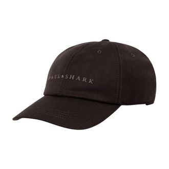 Paul & Shark Woll-Baseballkappe mit Stickerei - - Accessories - Herren - Braun - 62 CM