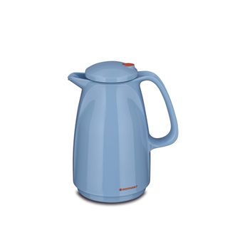 Rotpunkt Isolierkanne 225 BELLA 0,5 l | Zweifunktions-Drehverschluss | BPA-frei - gesundes trinken | Made in Germany | Warm + Kalthaltung | Glaseinsatz | babys