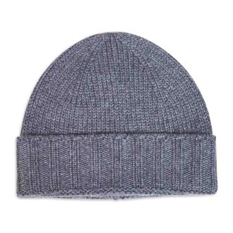 D4.0 Rippstrick-Beanie - - Accessories - Herren - Grau - ONE SIZE