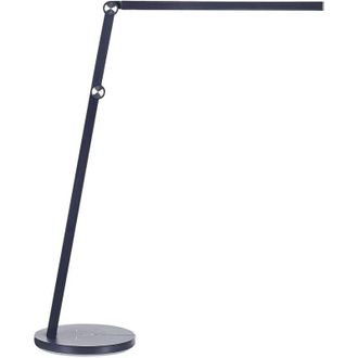 Beliani Lampe de Bureau Noire &agrave; led Tactile Intensit&eacute; Variable Bras Ajustable Moderne Dorado