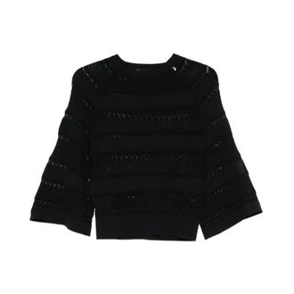 Liu Jo Femme, Pulls, Noir, Taille: 44 FR Liu Jo Sweaters