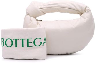 Bottega Veneta Hobo Bags - Mini Nappa Puffy Jodie - Gr. unisize - in Wei&szlig; - f&uuml;r Damen