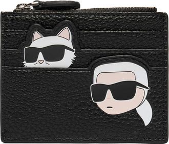 Karl Lagerfeld Kreditkartenetui KARL LAGERFELD A4W32079 Schwarz