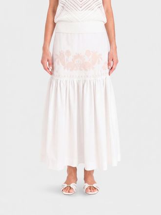 Twin-Set Jupe Femme couleur Blanc