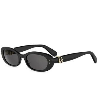 Dior Lunettes de soleil ovales Oblique B1I - unisex - Accessoires - Noir - Taille: ONE Size