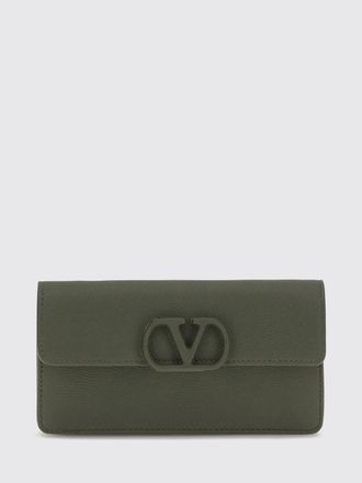 Valentino Garavani Wallet on Chain VLogo Signature aus genarbtem Kalbsleder