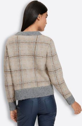 Heine Strickjacke Strickjacke Langarm Grobstrick