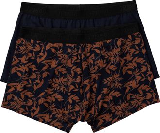 JP1880 Herren große Größen Übergrößen Menswear L-8XL Hip-Pants FLEXNAMIC, Oeko-TEX, 2er-Pack, Unterhose, bis 7XL Sandelholz L 829175320-L