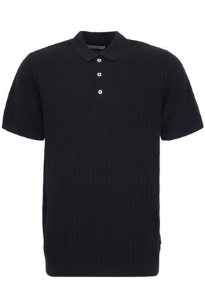 Casual Friday CFKarl Polo S Knit - 20504674 Herren Shirt Feinstrick Polo, Größe:XXL, Farbe:Dark Navy (194013)